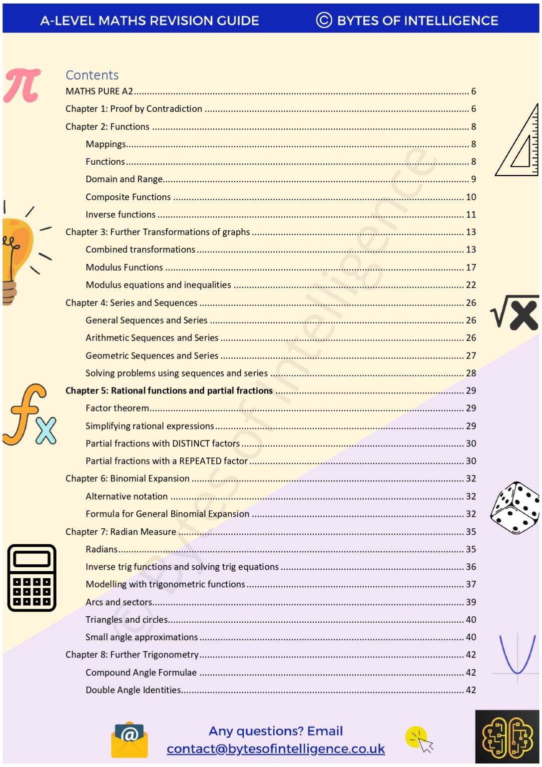 A-Level Maths Revision Guide • Bytes of Intelligence