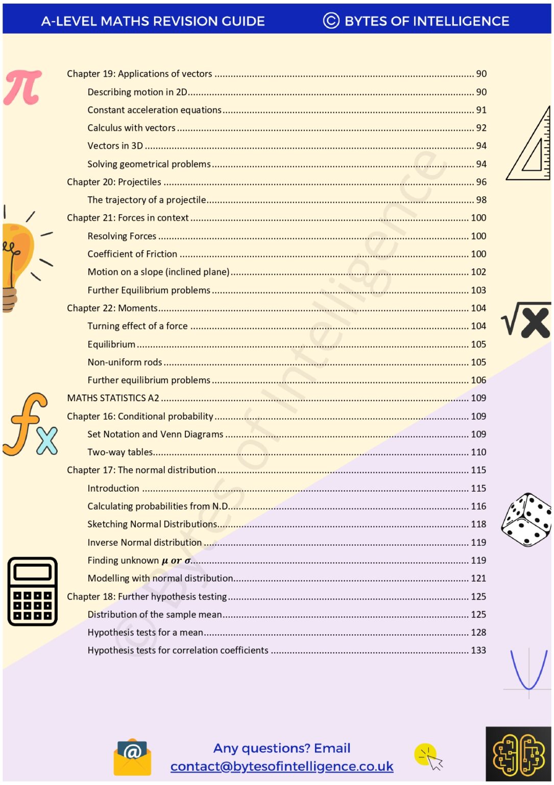 A-Level Maths Revision Guide • Bytes of Intelligence
